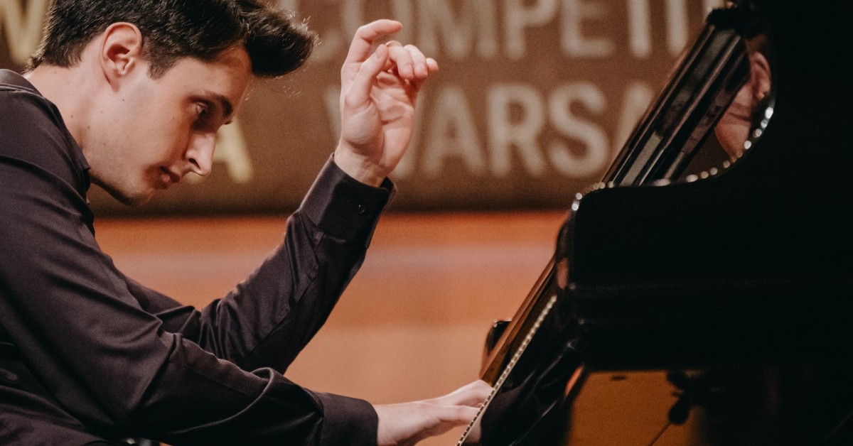 Michał Basista wystąpił w Konkursie Chopinowskim. Tak wyglądał jego ...