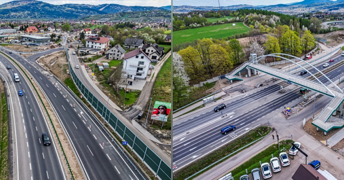Węzeł w Myślenicach ma kolejne opóźnienie. Kiedy pojadą nim pierwsi ...